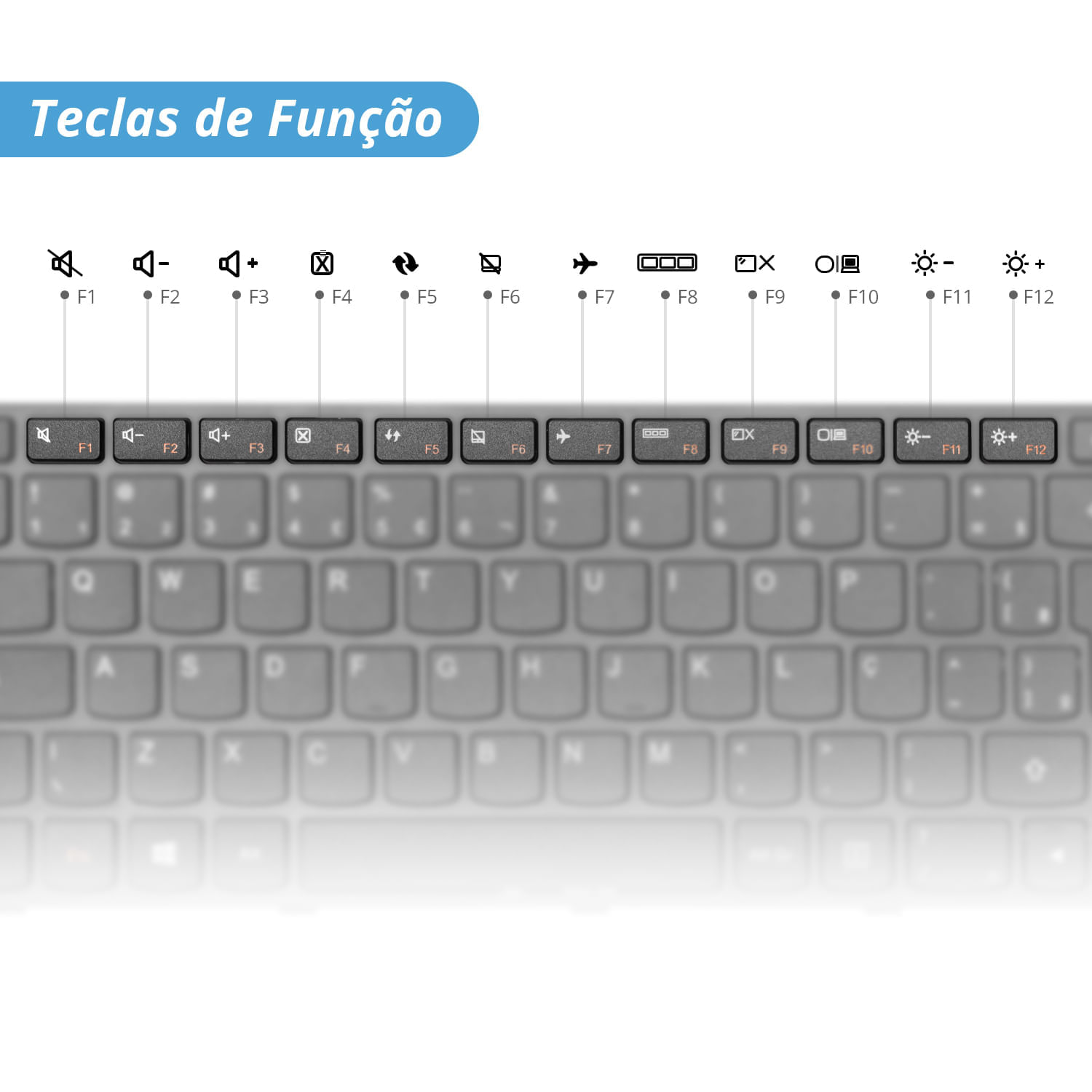 Teclado para Notebook LG N450 - BB Baterias