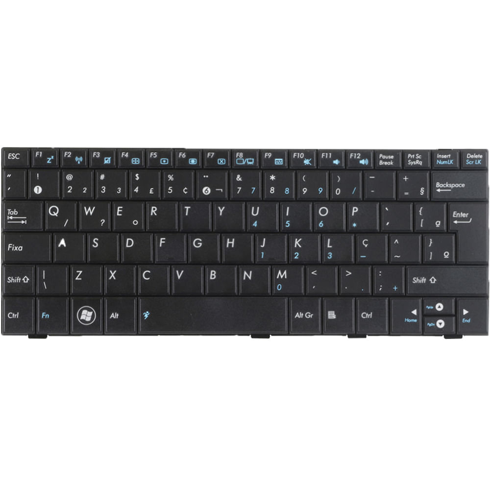 Teclado para Notebook KB-EEE1005-BL - BB Baterias