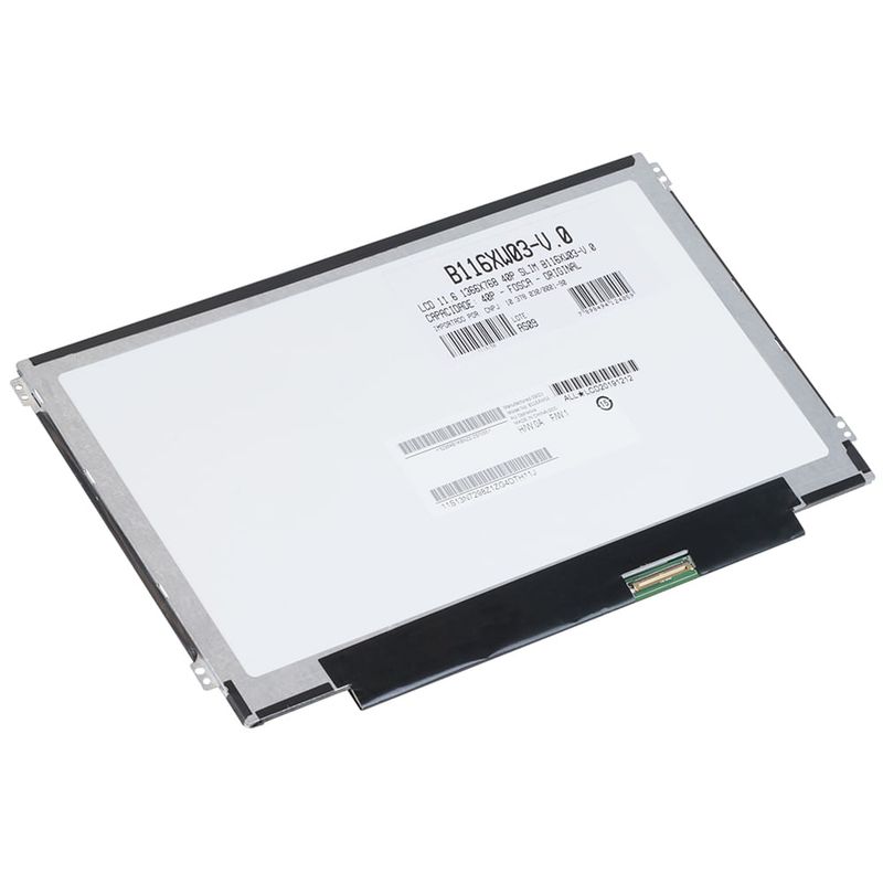 Tela 11.6" N116BGE-L42 REV.B1 LED Slim para Notebook - BB Baterias