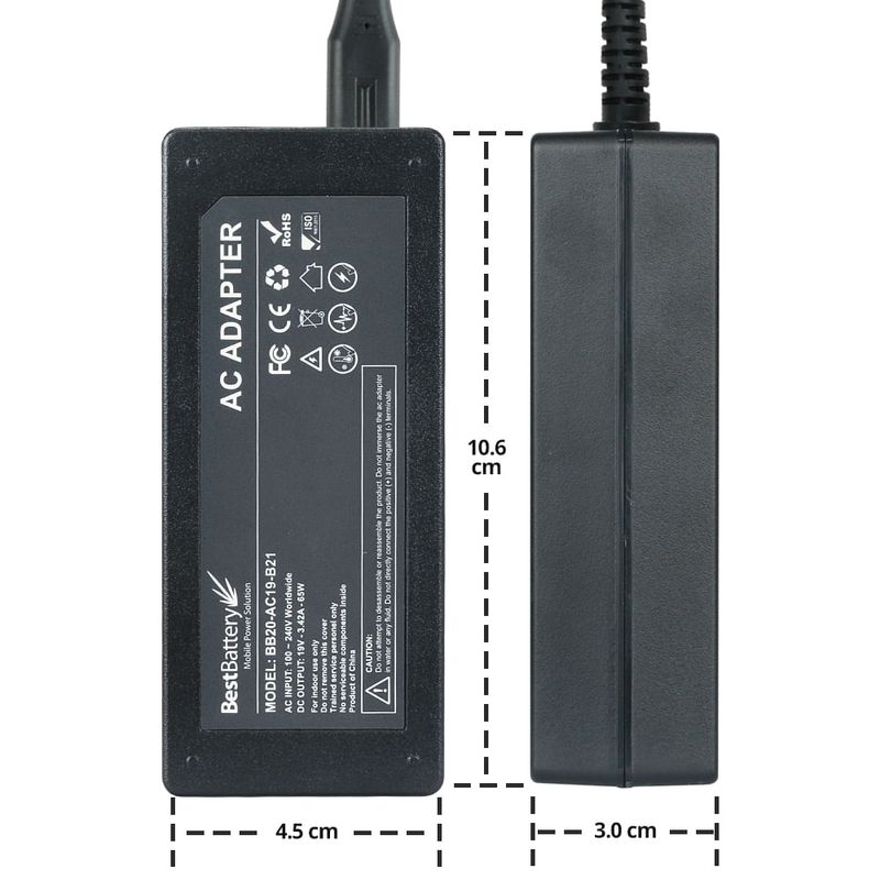 Fonte Carregador para Notebook Acer PA 1450-26 - BB Baterias Fonte Carregador para Notebook Acer PA 1450-26 - BB Baterias
