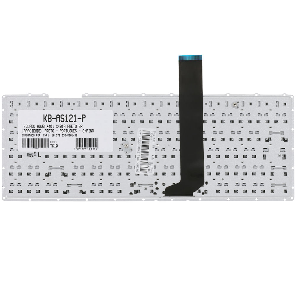 Teclado para Notebook Asus X450LD-BRA - BB Baterias