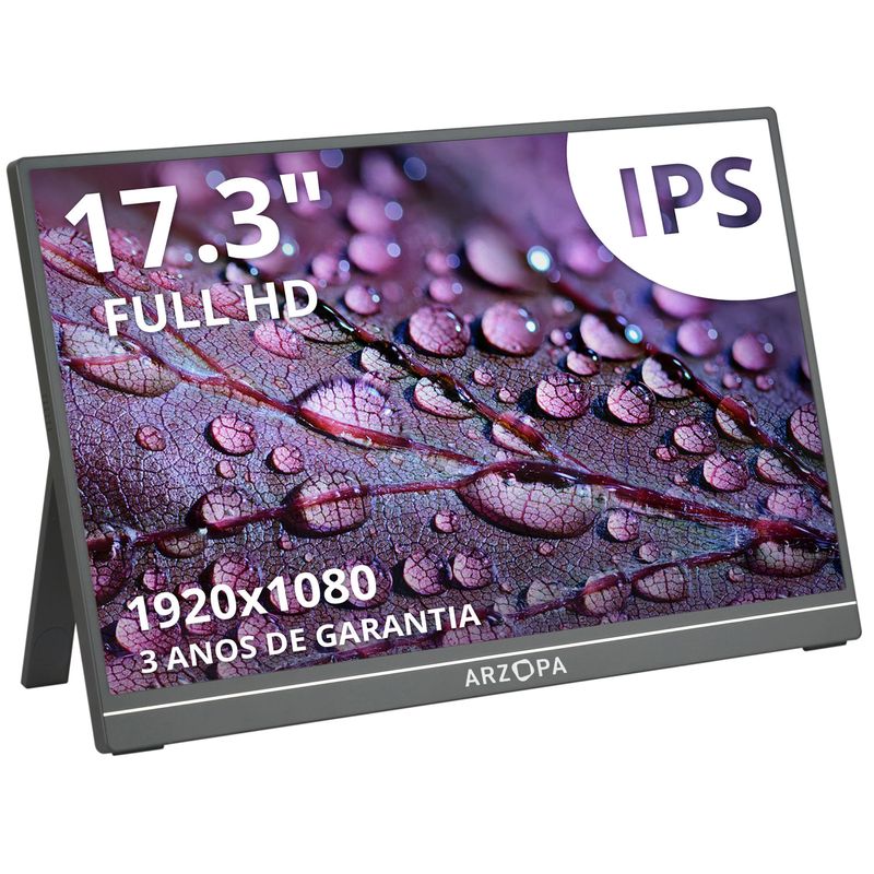 Monitor Portatil 17.3 IPS Full HD - BB Baterias