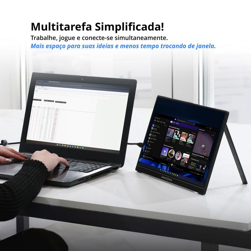 Monitor Portatil 17.3 IPS Full HD - BB Baterias